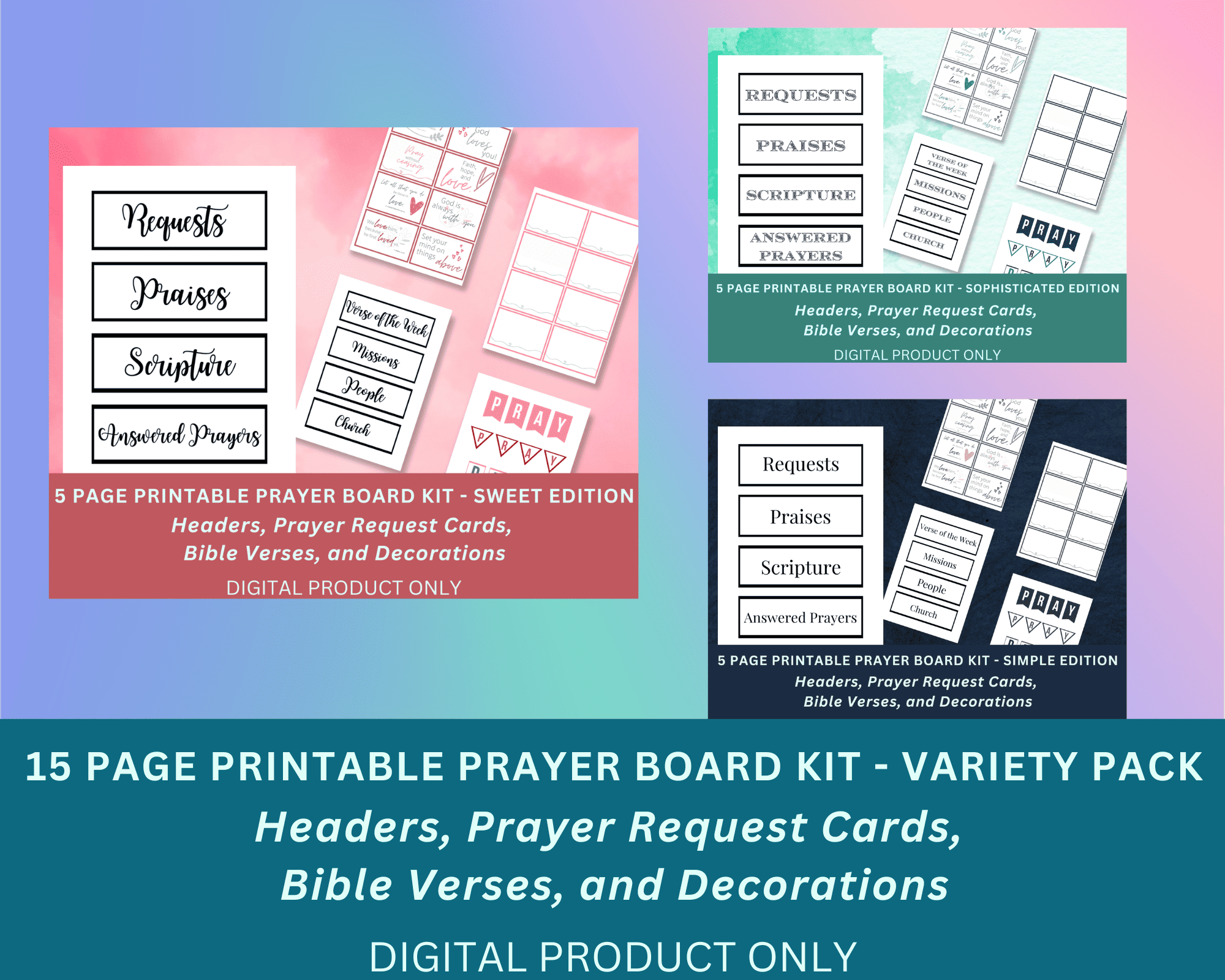20 Prayer Board Ideas For Growing In Your Faith - Hope Filled Faith
