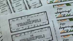 7 Free Printable Thanksgiving Bookmarks To Color Or Print - Hope Filled ...