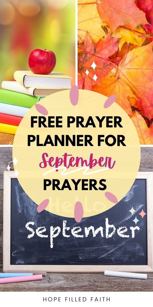 6 September Prayers With Prayer Points & Free Prayer Planner