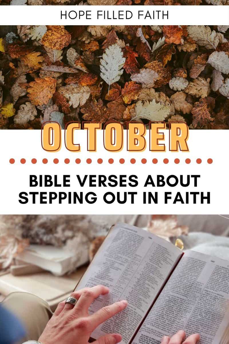 Bible Verses For October: 31-Day Reading Plan On Faith