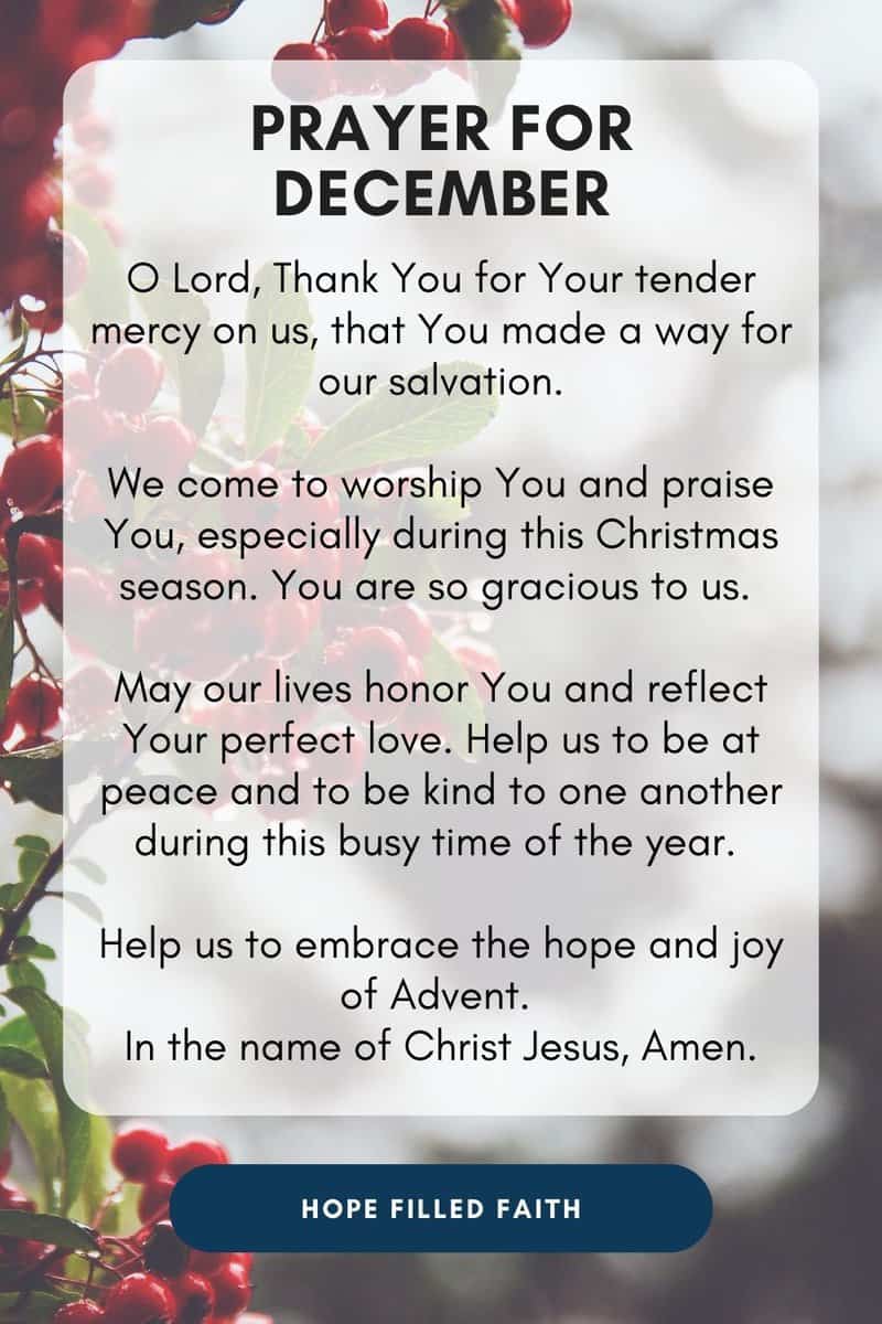 31 Bible Verses For December With Free Printable Plan