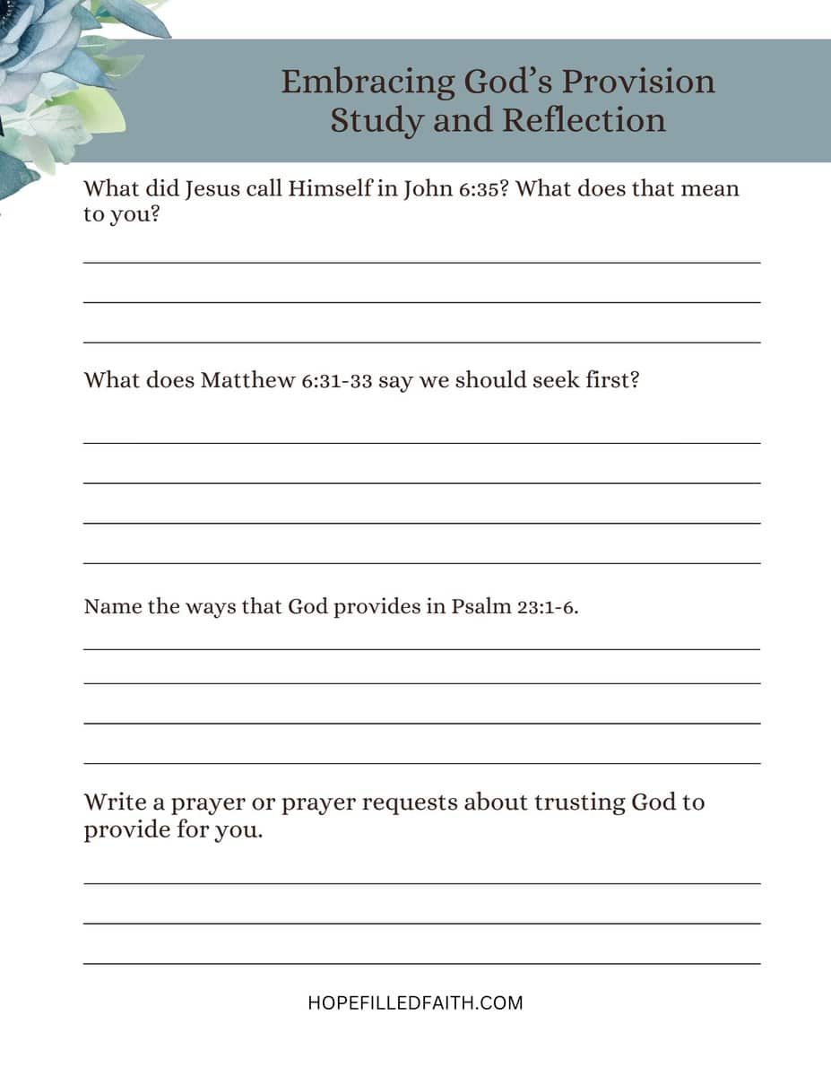 30+ Bible Verses For June: God's Powerful Provision