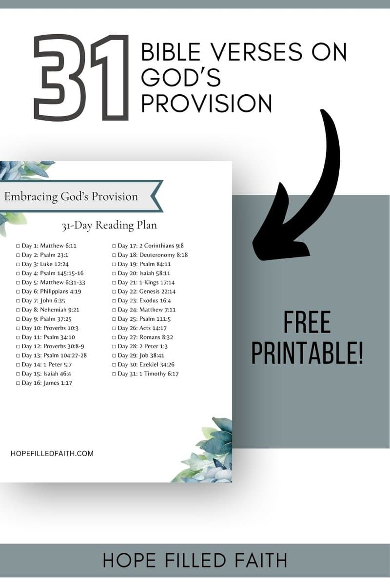 30+ Bible Verses For June: God's Powerful Provision