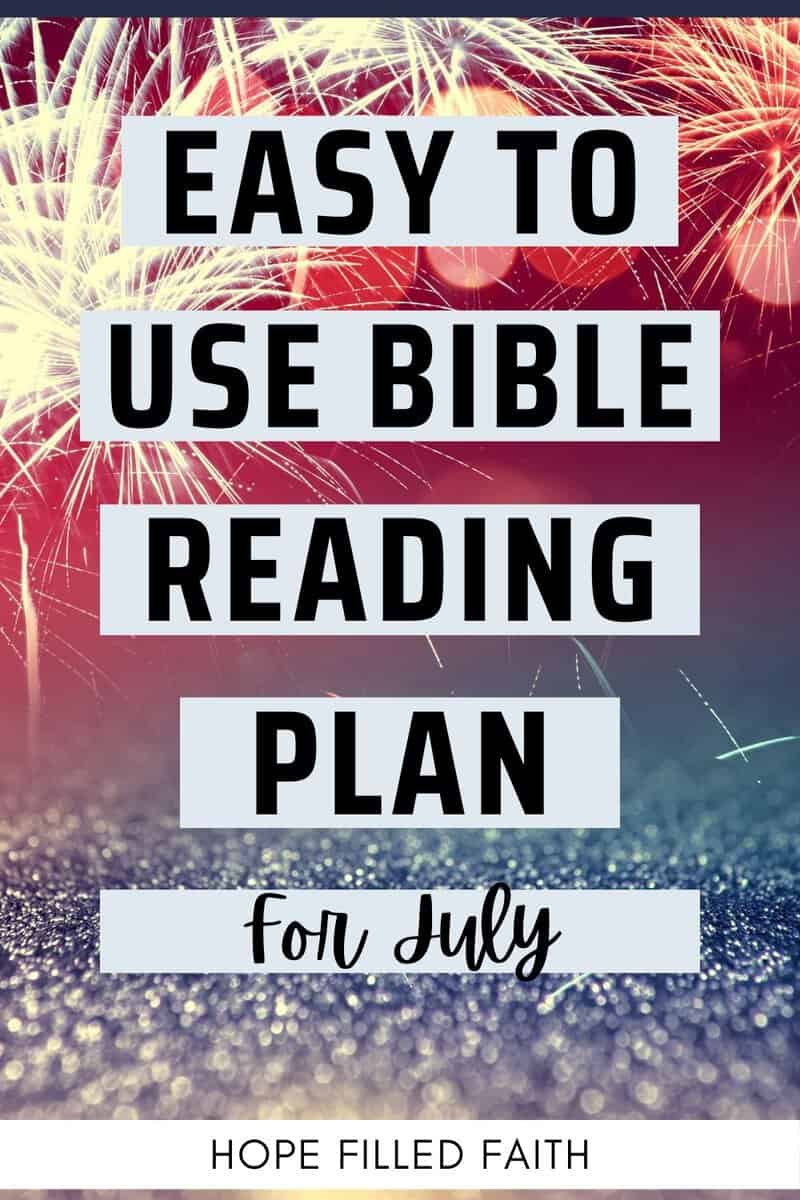 Bible Verses For July: True Freedom Through Faith